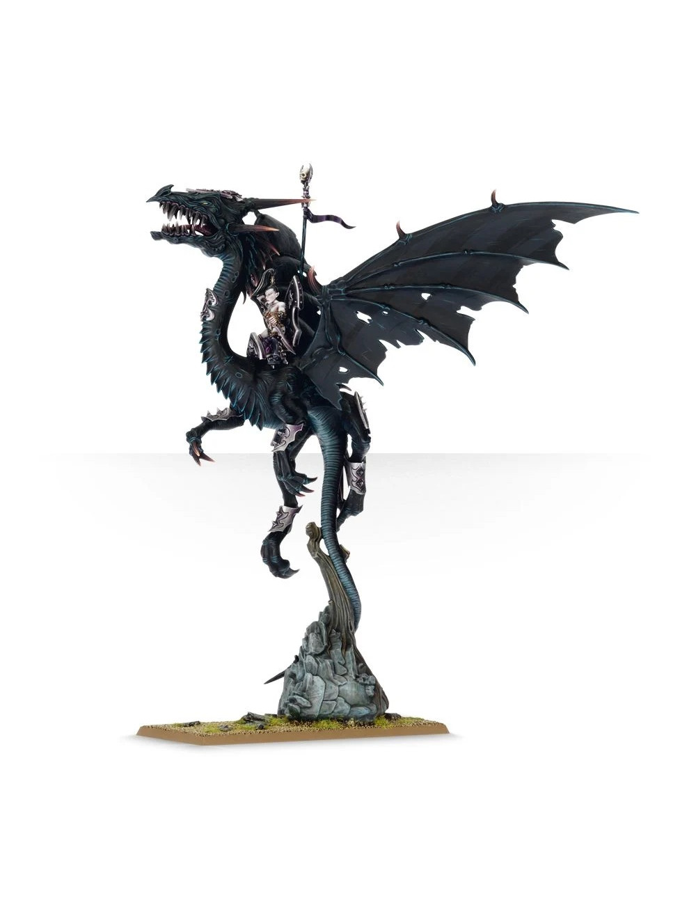 Dragón Elfo Oscuro General Hechicera Dark Elf Dreadlord Sorceress on ...