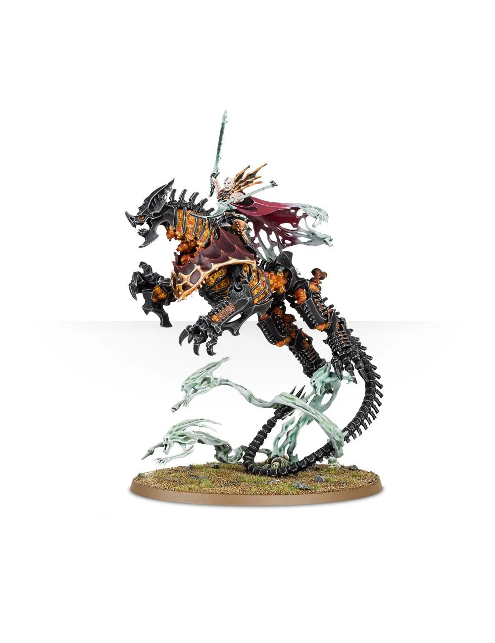 Arkhan el Negro, Mannfred, Neferata, Deathlord Mortarchs Warhammer Age ...