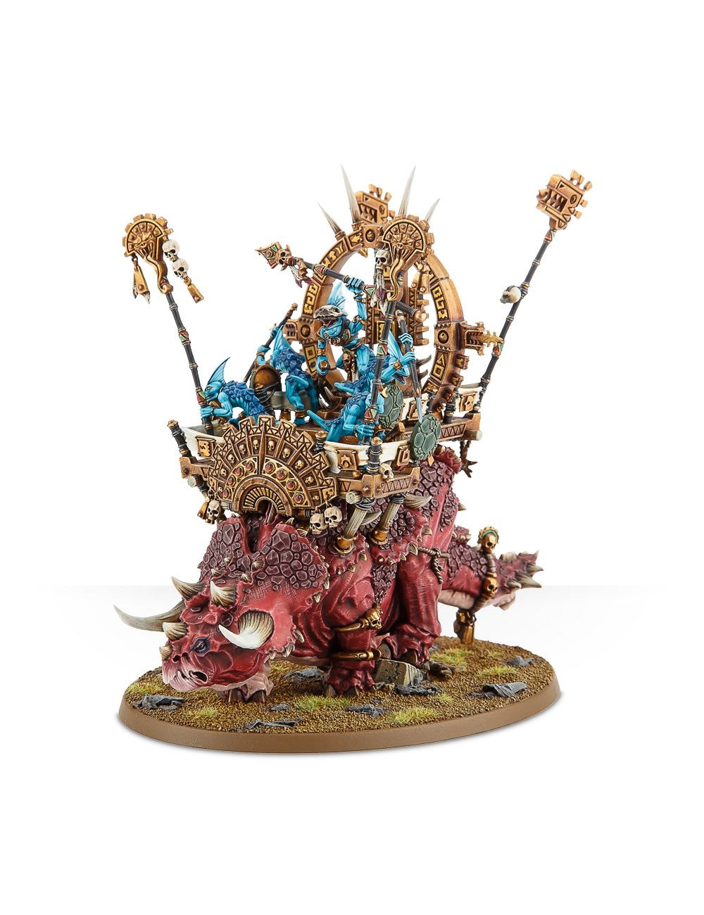 Estegadón Stegadon Seraphon Warhammer Age of Sigmar