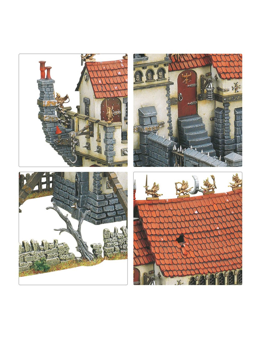 Fortified Manor Mansión Fortificada Warhammer The Old World