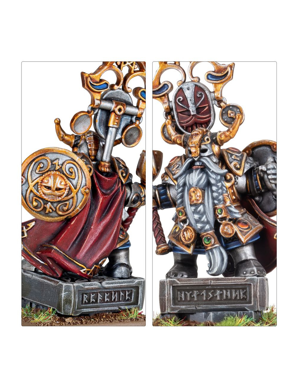 Dwarf King with Oathstone Rey Enano en Piedra del Juramento Dwarfen ...