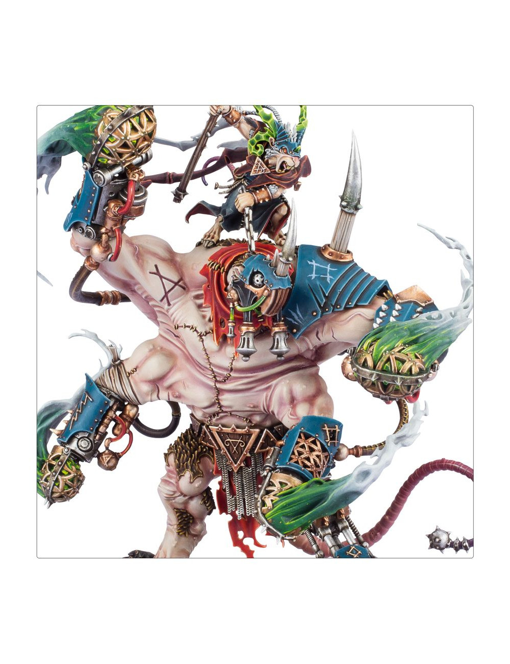 Thanquol y Boneripper Thanquol en Destripahuesos Skaven Warhammer Age ...