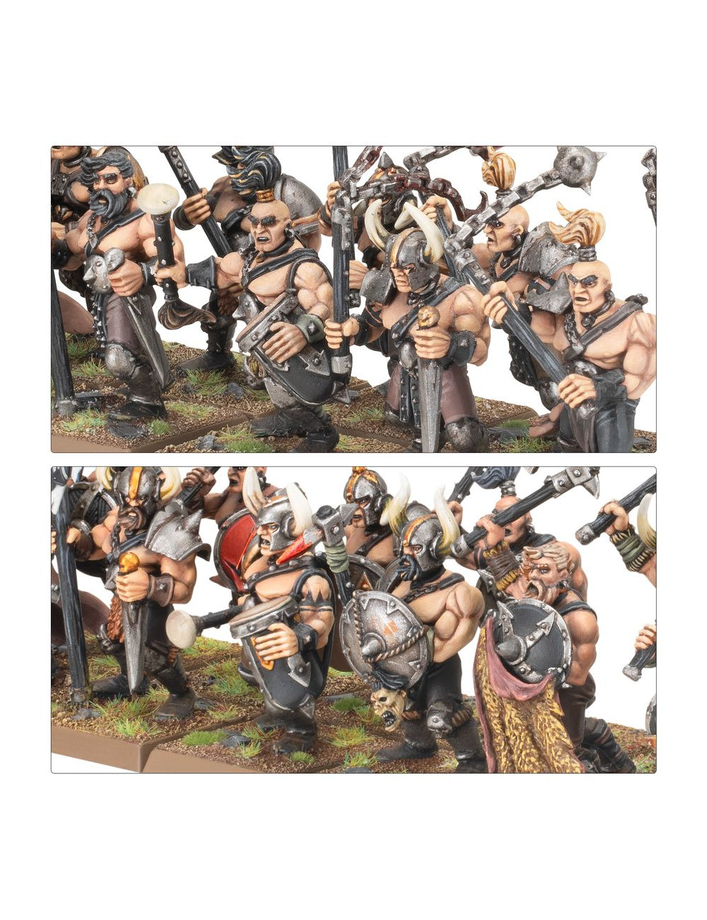 Chaos Marauders Bárbaros del Caos Warhammer The Old World