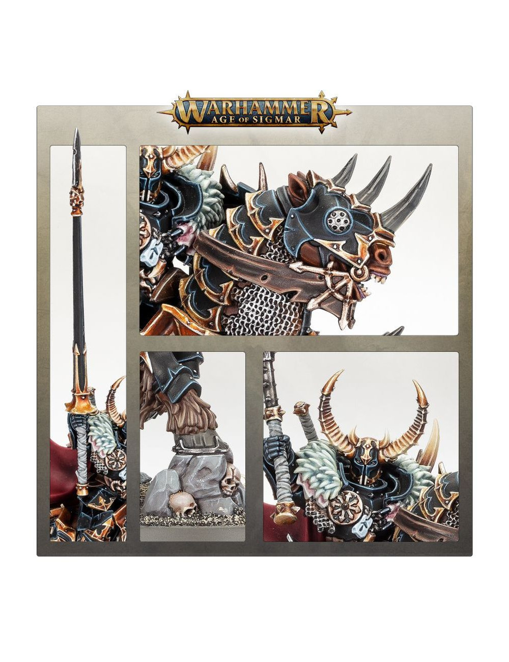 Eternus Blade First Prince Señor Caos Montura Demoníaca Lord Daemonic Mount Slaves Darkness ...