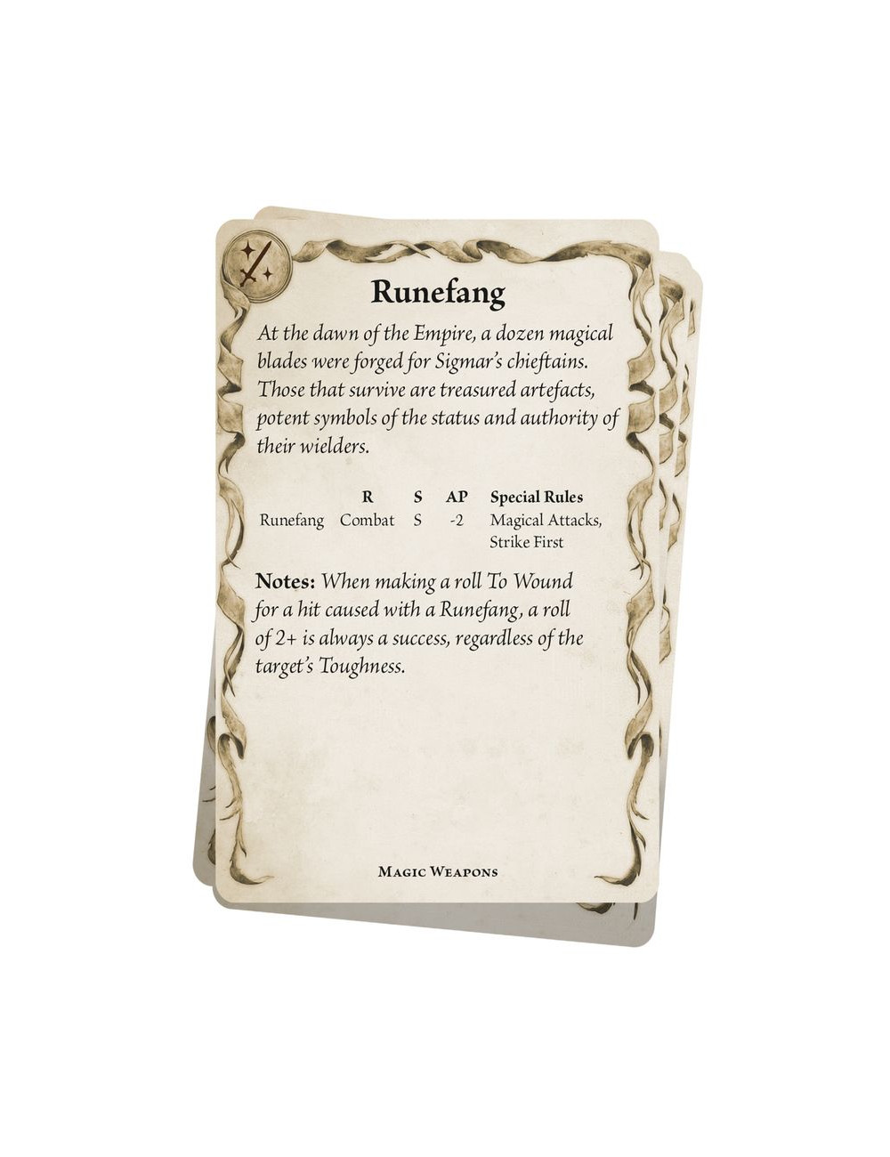Reference Card Pack Empire of Men (Inglés) Warhammer The Old World