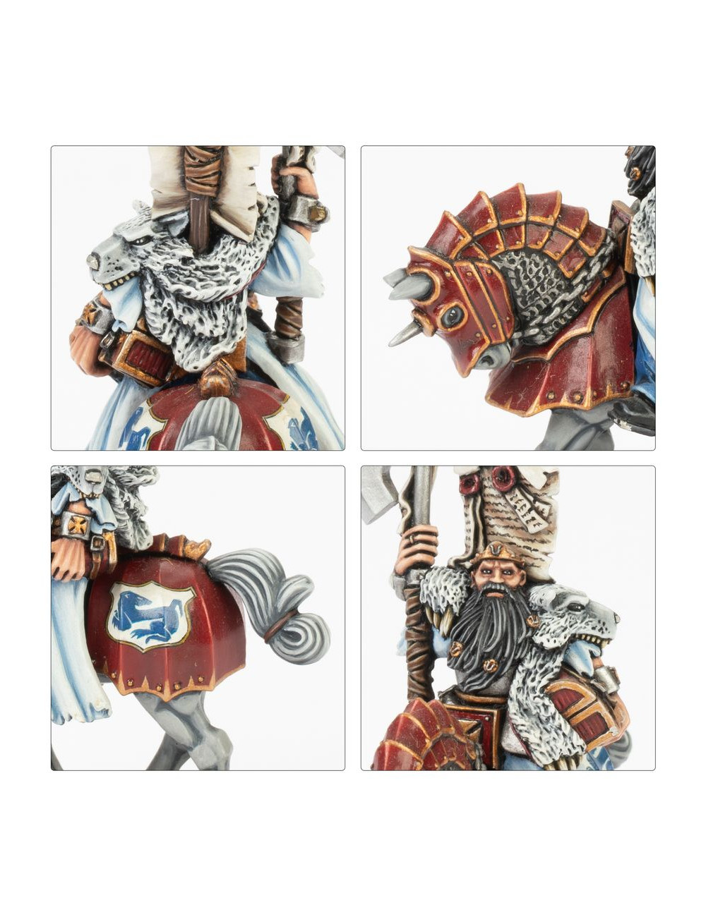 Warrior Priests of Ulric on Foot & Mounted Empire of Men Warhammer The ...