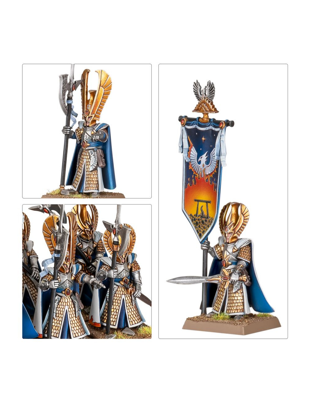 Phoenix Guard Guardia del Fénix High Elf Realms Warhammer The Old World
