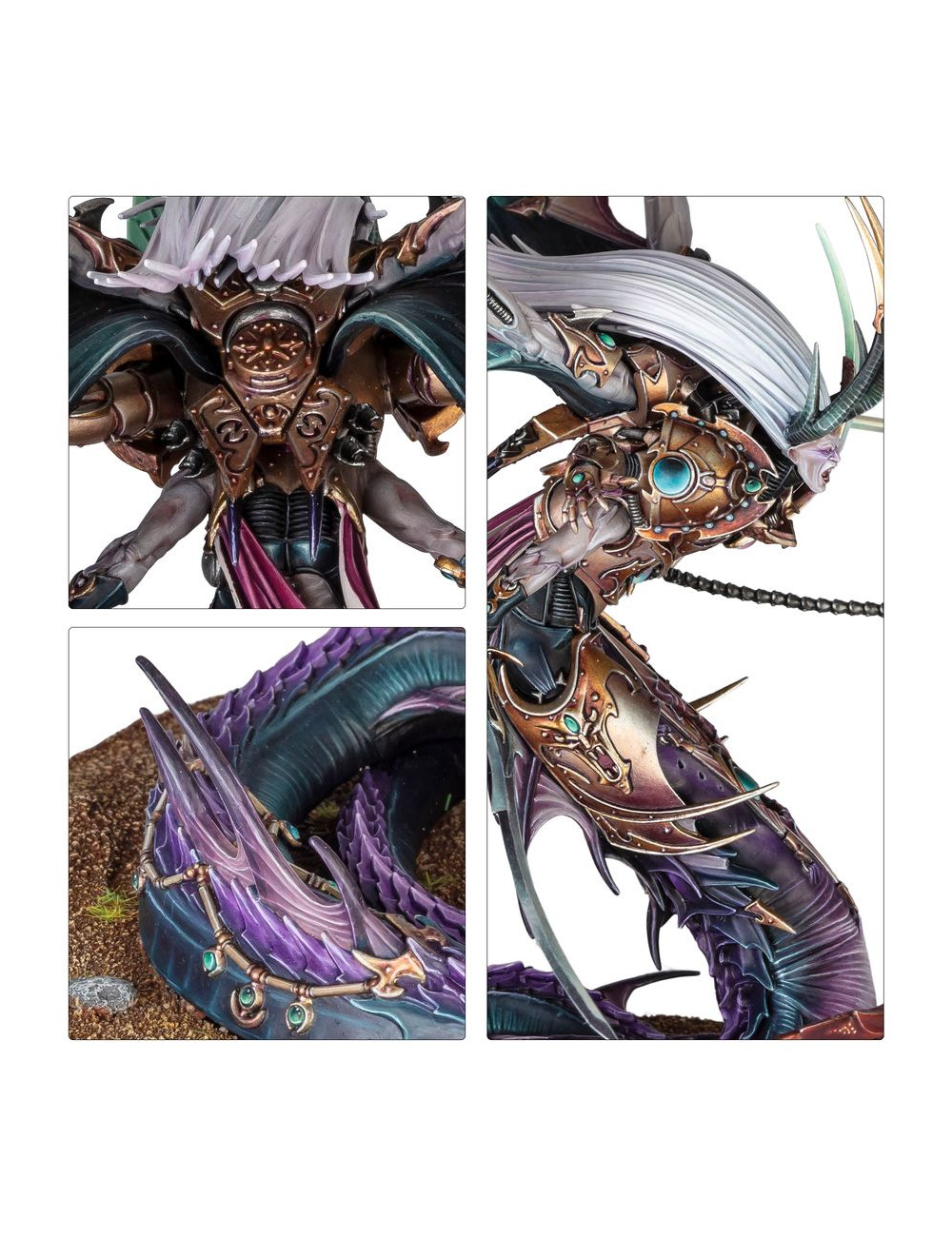 Fulgrim Primarca Demonio de Slaanesh Daemon Prince Warhammer 40.000
