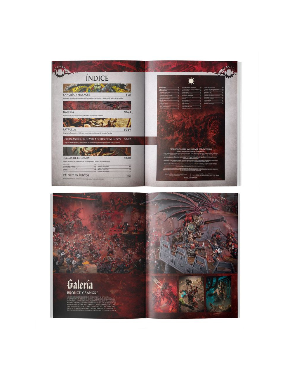 Codex World Eaters (Castellano) Devoradores de Mundos Warhammer 40.000
