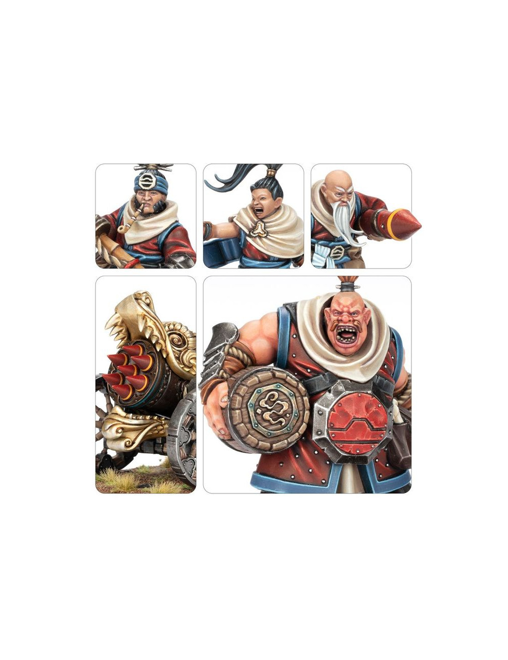 Grand Cannon & Fire Rain Rocket Battery Grand Cathay Warhammer The Old ...